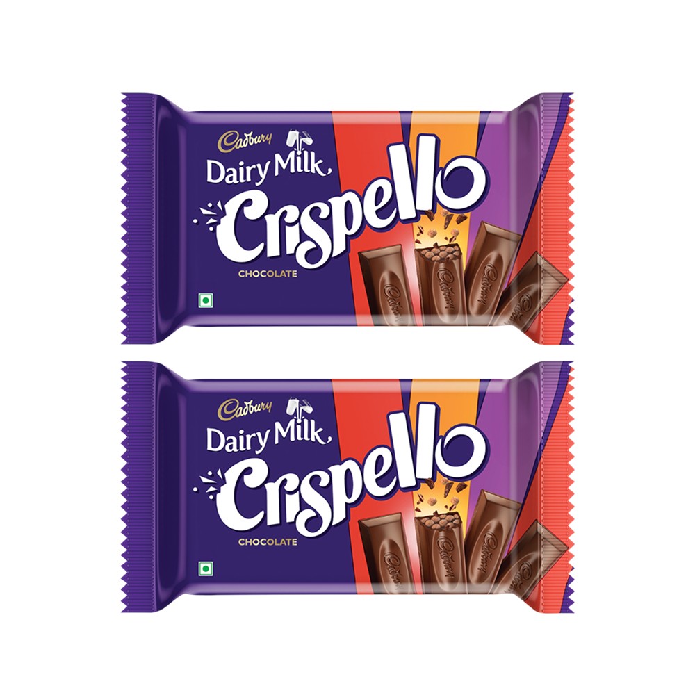 Cadbury Dairy Milk Crispello Milk Chocolate Bar - Pack of 2 Price - Buy ...