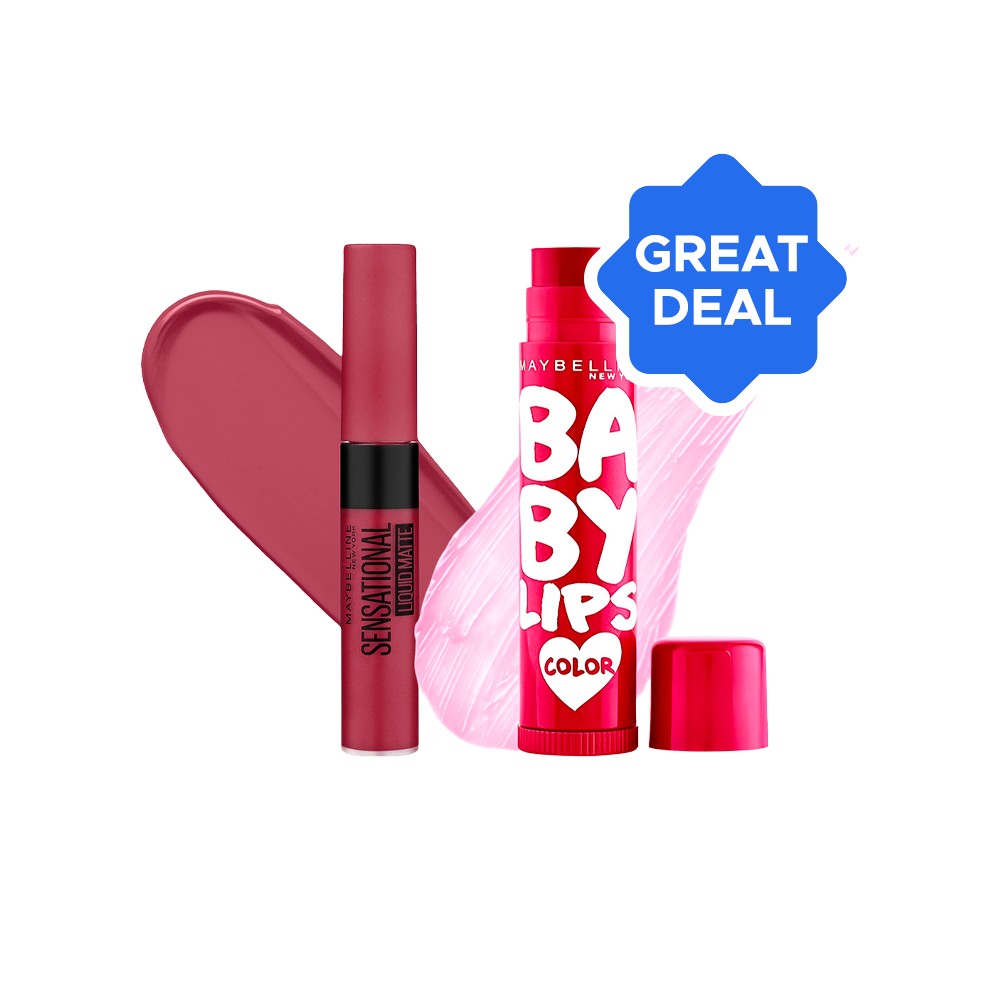 Maybelline New York Sensational Liquid Matte Lipstick (Touch of Spice ...