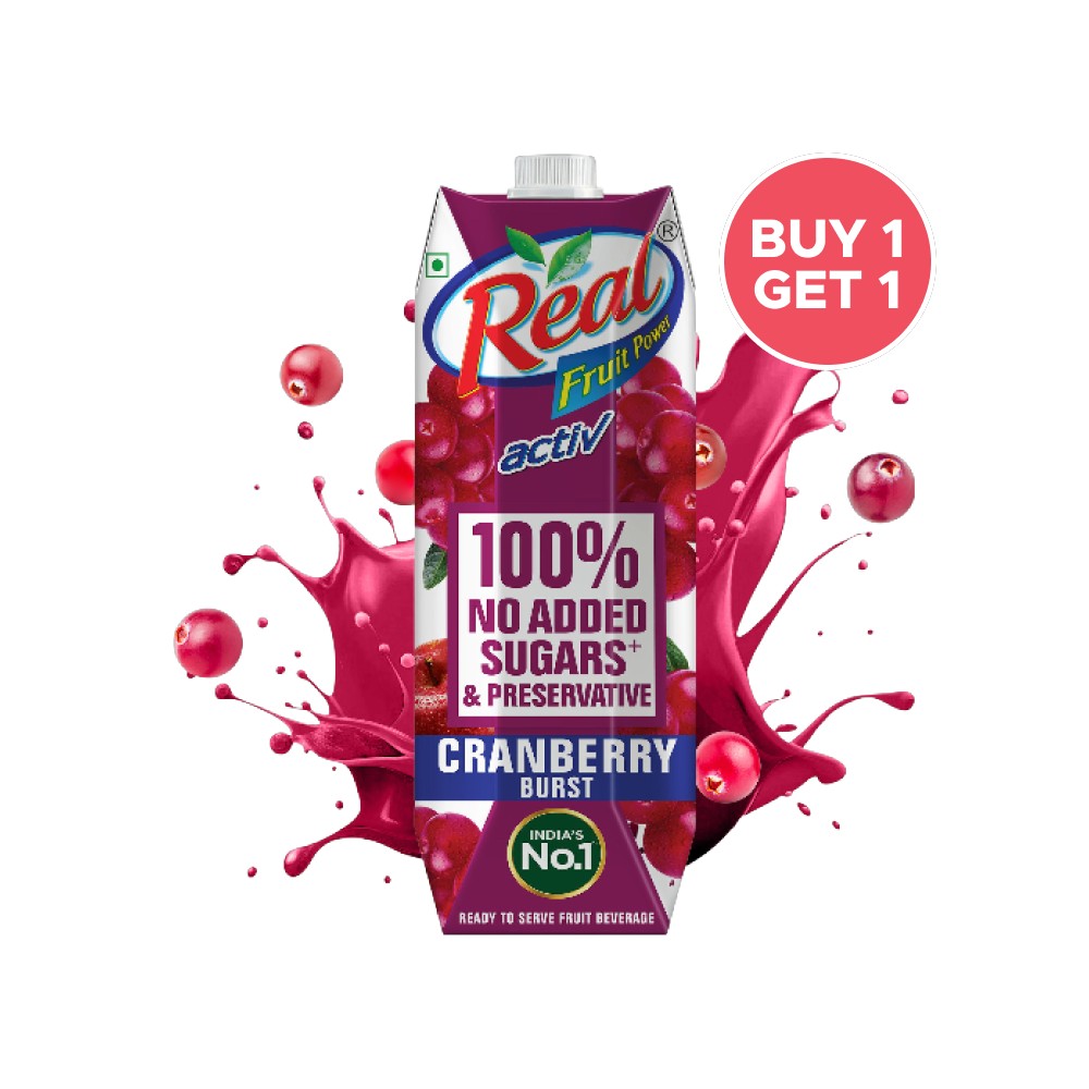 Real Activ Cranberry Juice - Buy 1 Get 1 Free Price - Buy Online at ...