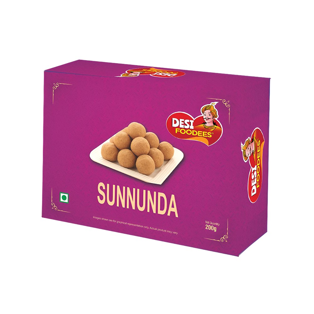 Ghee Sunnunda Laddu by Desi Foodees Price - Buy Online at Best Price in ...