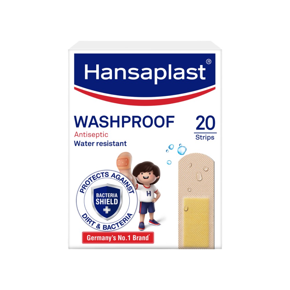 Hansaplast Washproof Anti-Septic Adhesive Bandage Price - Buy Online at ...