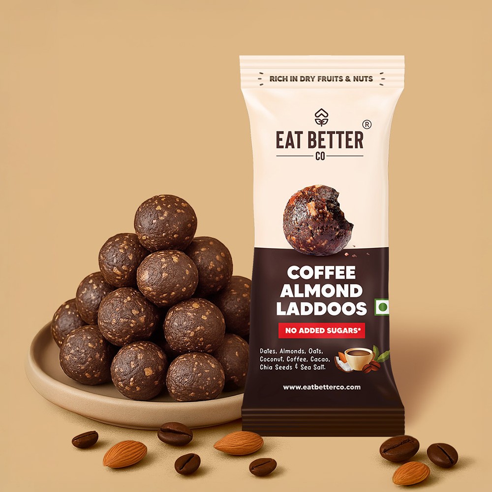 Coffee Almond Sugar-Free Laddu by Eat Better Co Price - Buy Online at ...