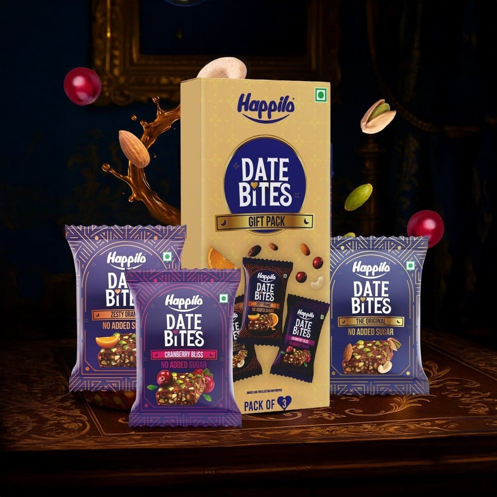 Happilo Assorted Date Bites Gift Pack Price - Buy Online at ₹109 in India