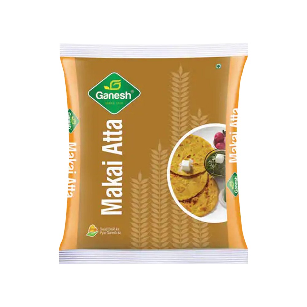 Ganesh Whole Wheat Makki Atta (Maize Flour) - Pack of 3 Price - Buy ...