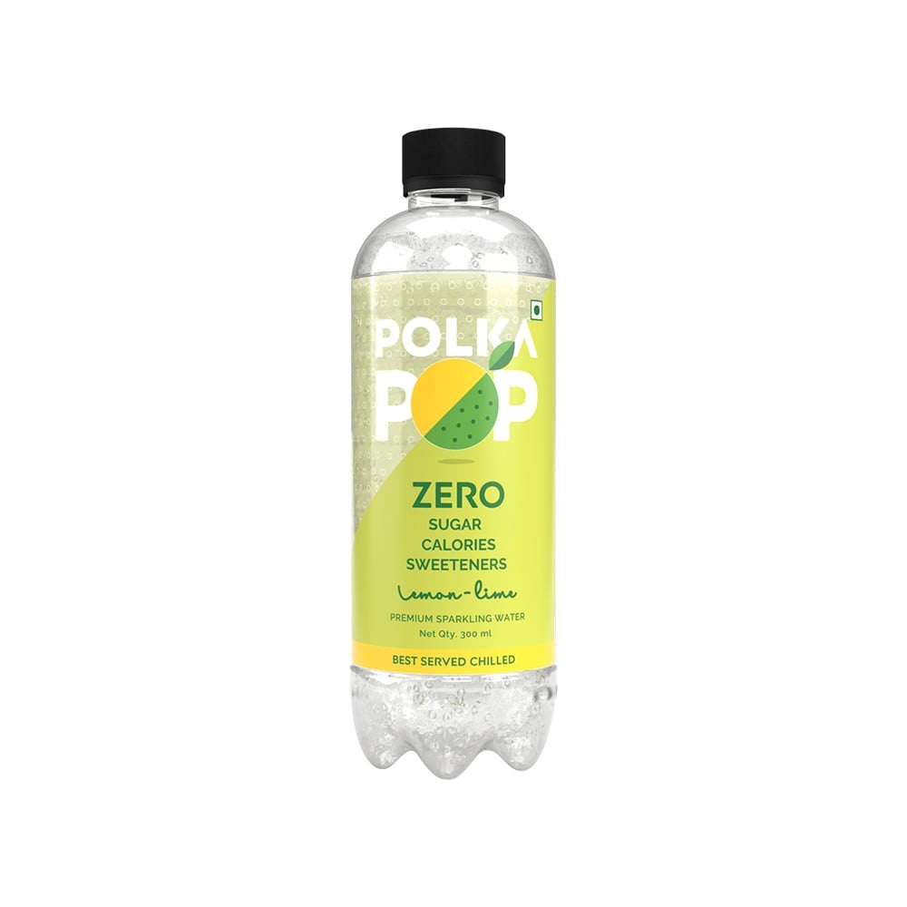 Polka Pop Zero Sugar Lemon-Lime Sparkling Drink Price - Buy Online at ...