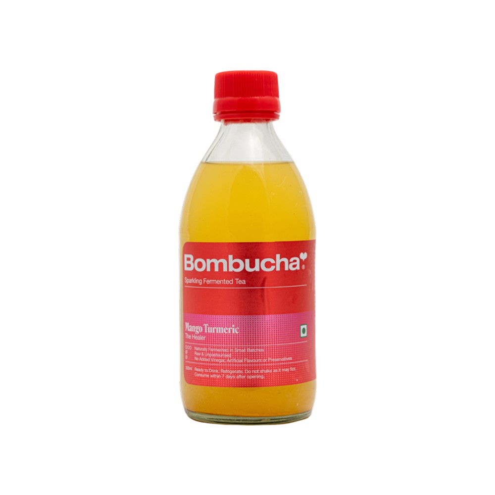 Bombucha Mango Turmeric Kombucha Price - Buy Online at ₹180 in India