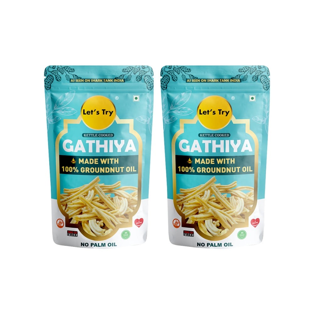 Let's Try Gathiya - Pack of 2 Price - Buy Online at Best Price in India