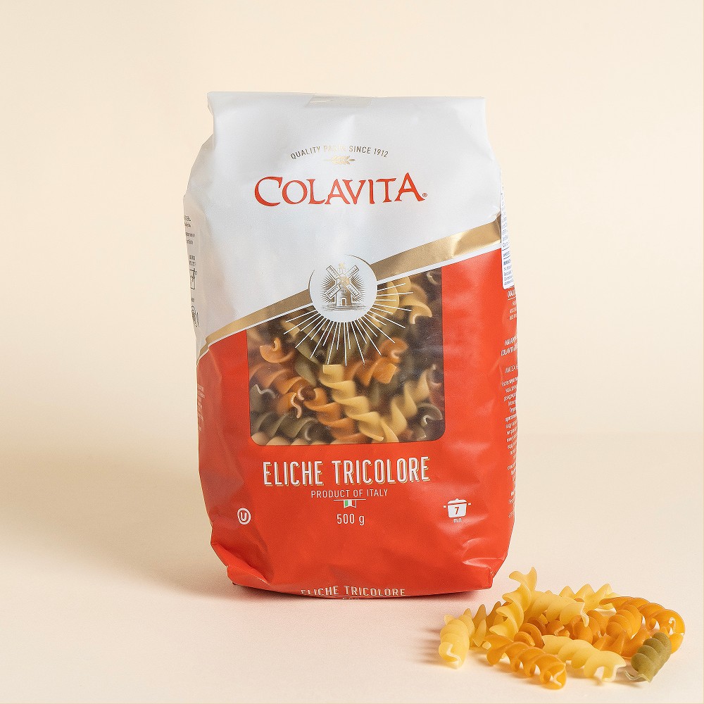 Colavita Tricolour Eliche Italian Decorative Sahpe Pasta Price - Buy ...