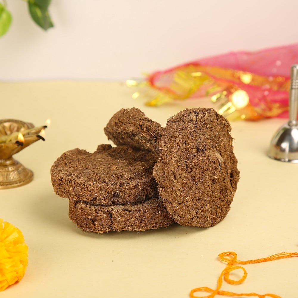 Cow Dung Cakes / Upale by Sohum Price - Buy Online at ₹69 in India