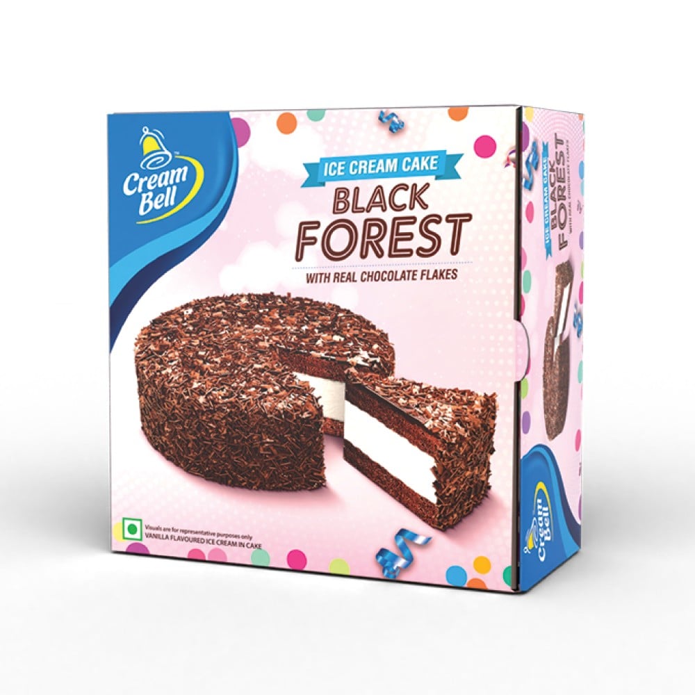 Cream Bell Black Forest Ice Cream Cake Price - Buy Online at ₹360 in India