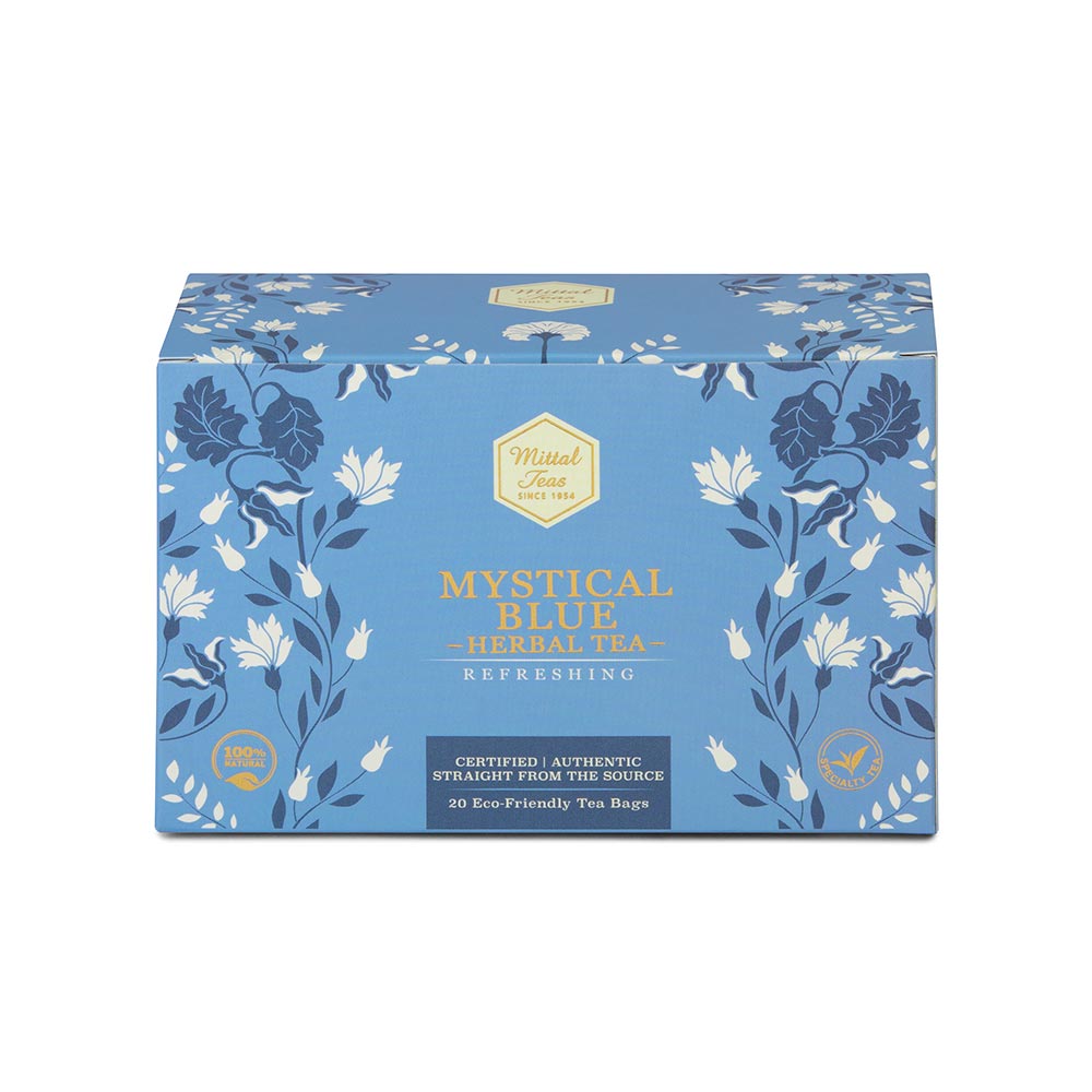 Mittal Teas Mystical Blue Refreshing Herbal Tea Bags Price - Buy Online ...