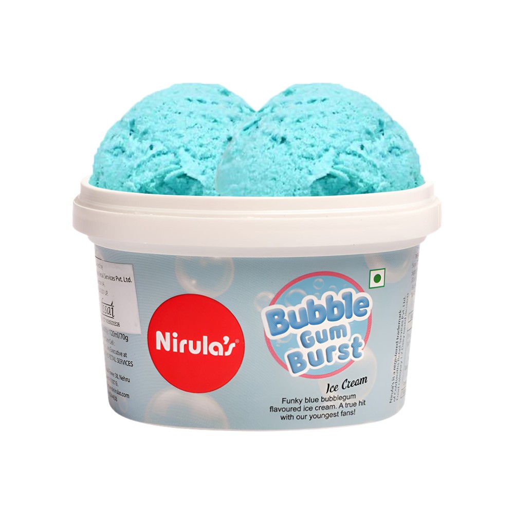 Nirula's Bubble Gum Burst Ice Cream Cup Price - Buy Online at Best ...