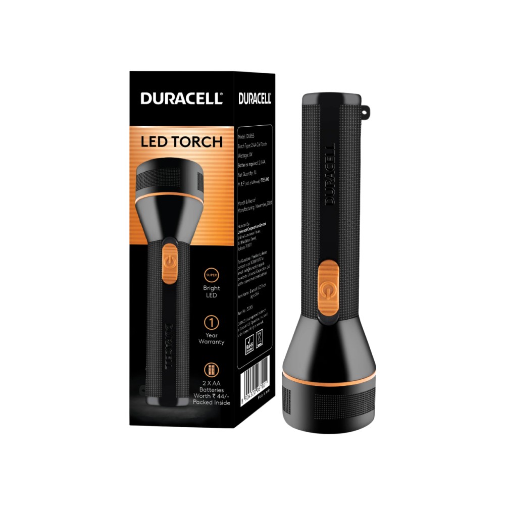 Duracell LED 1W Torch Light (White) Price - Buy Online at ₹139 in India