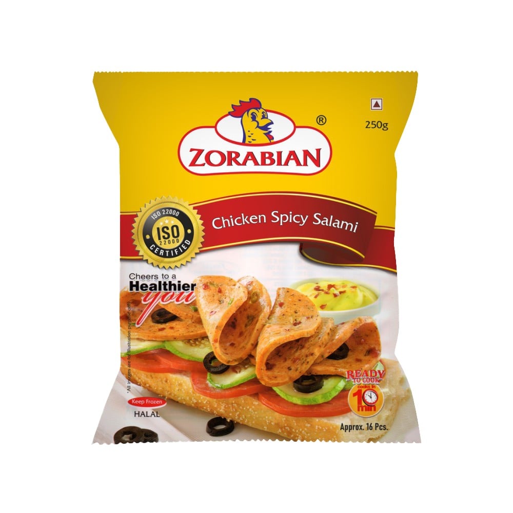 Zorabian Chicken Spicy Chicken Salami Price - Buy Online at Best Price ...