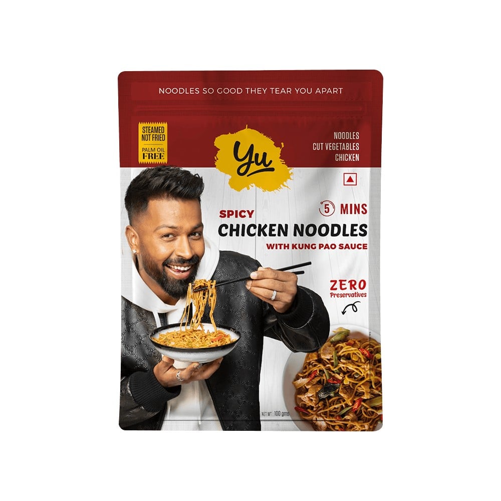 Yu Instant Kung Pao Chicken Hakka Noodles (Steamed Hakka + Sauce ...
