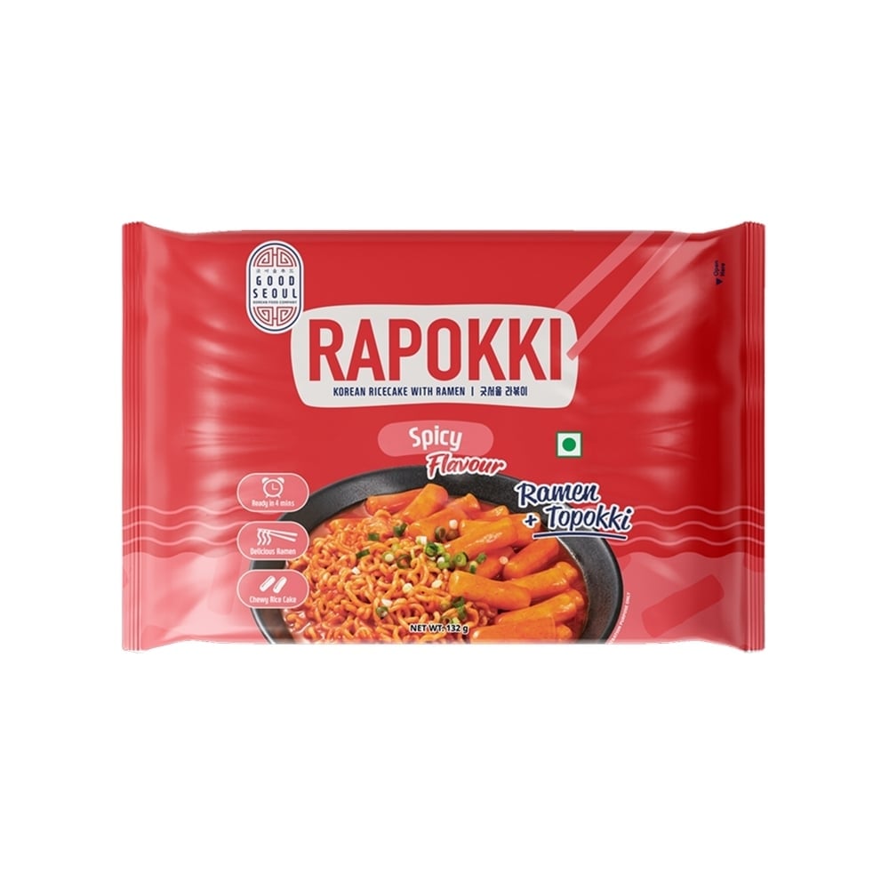 Good Seoul Spicy Rapokki Rice Cake with Ramen Price - Buy Online at ...