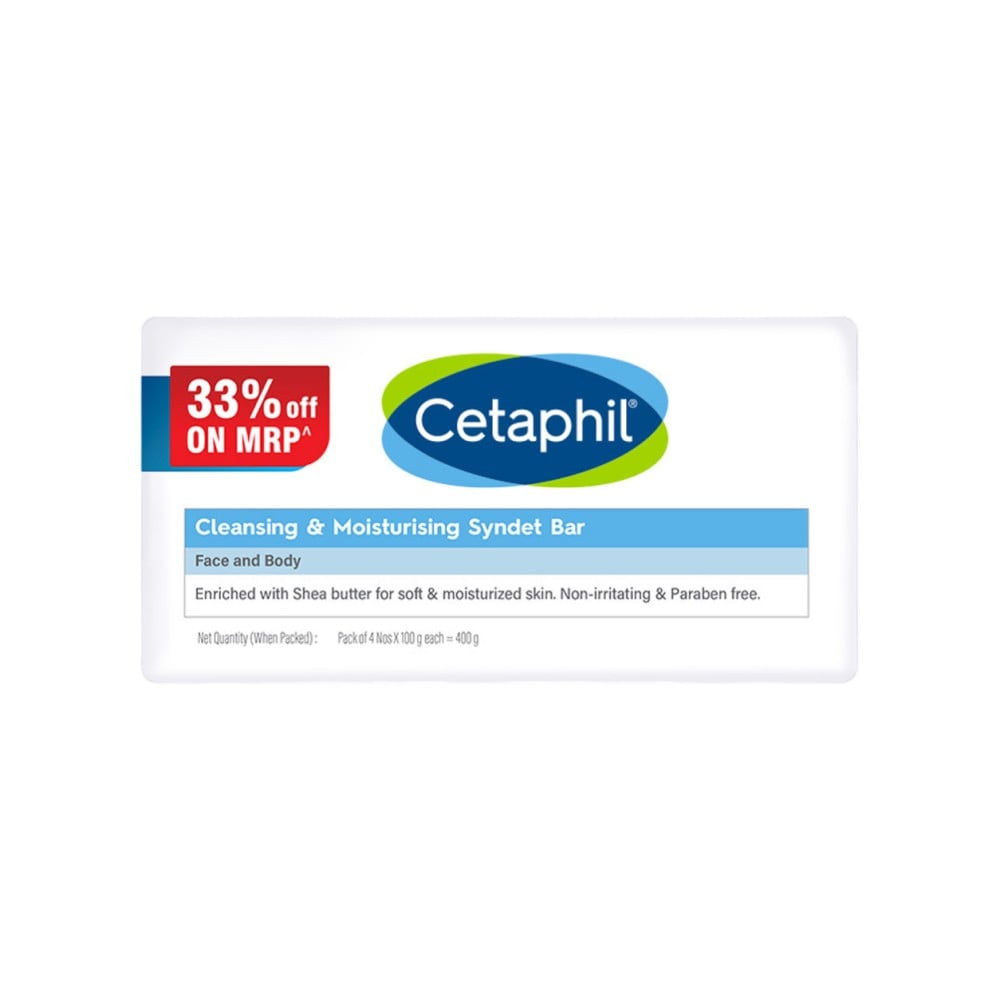 Cetaphil Cleansing & Moisturising Syndet Soap Bar Price - Buy Online at ...