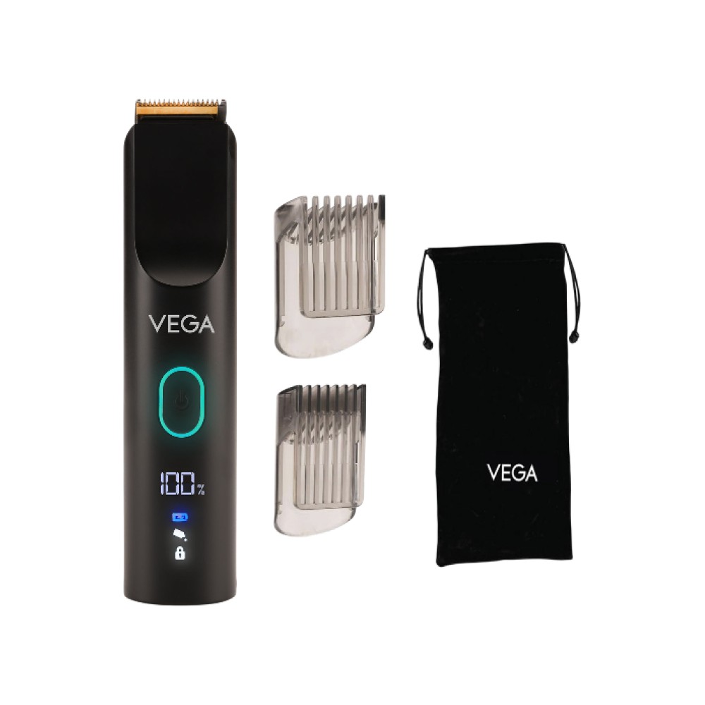 Vega SmartOne Series S1 Beard Trimmer 120 Min Runtime, USB Type C ...