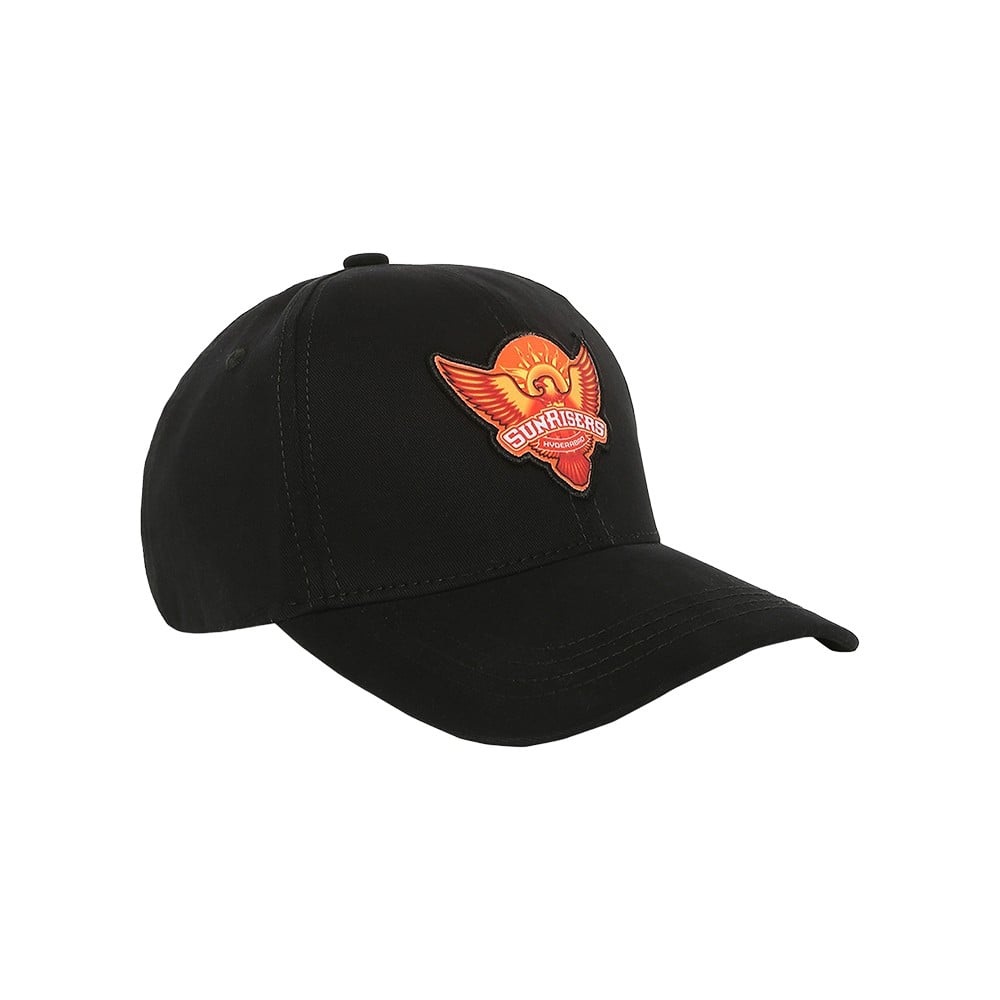 FanCode SRH Official IPL Logo Printed Cap (Black, Polyester) Price ...