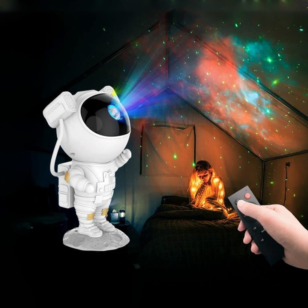 The Astronaut Galaxy Projector Lamp (White) - Toy Imagine Price - Buy ...