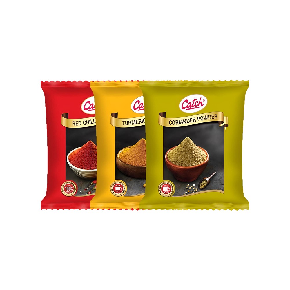Catch Chilli Powder + Turmeric Powder + Coriander Powder Combo Price ...