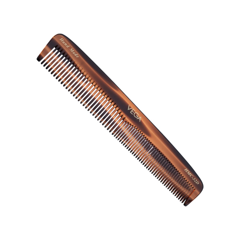 Vega Handcrafted Graduated Dressing Hair Comb (Orange, Black) Price ...