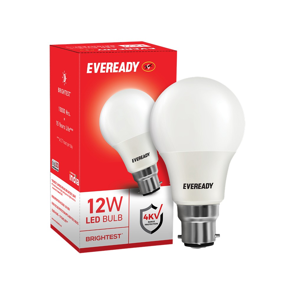 Eveready 12 W LED Bulb (Cool Daylight) Price - Buy Online at Best Price ...