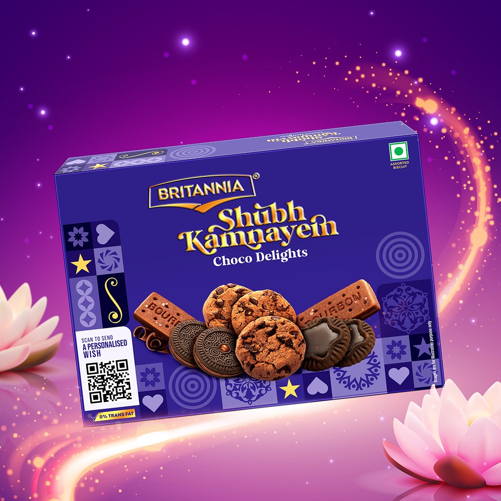 Britannia Shubhkamnaye Choco Delights Biscuits Gift Pack Price - Buy ...