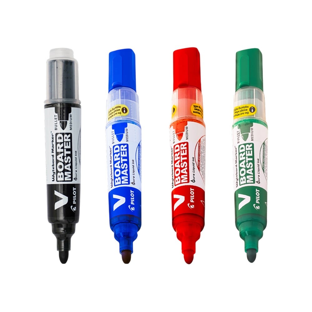 Pilot V Board Master Marker Set (Multicolor) Price - Buy Online at ₹280 ...