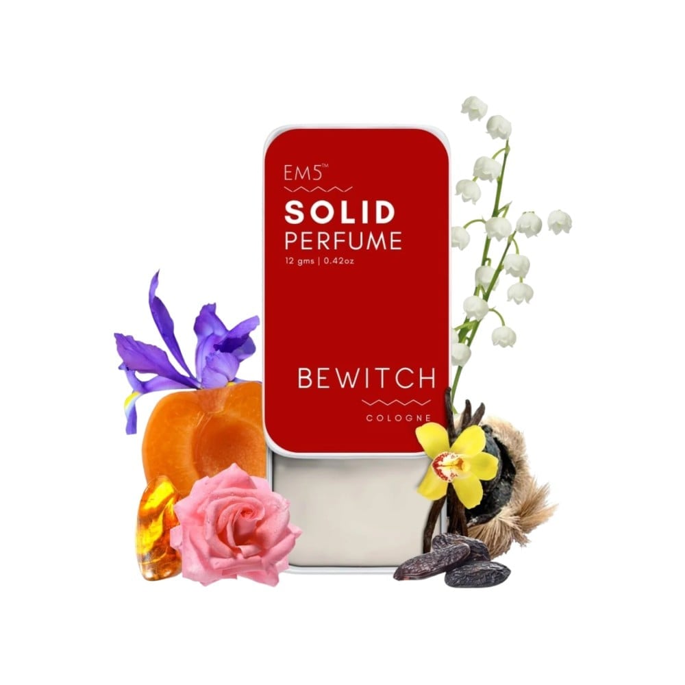 EM5 Bewitch Solid Perfume (Sweet, Vanilla, Fruity, Rose, Floral) Price ...