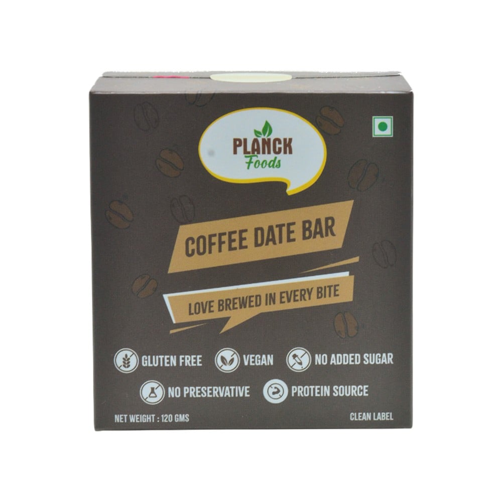 Planck Foods Coffee Date Energy Bar Price - Buy Online at Best Price in ...