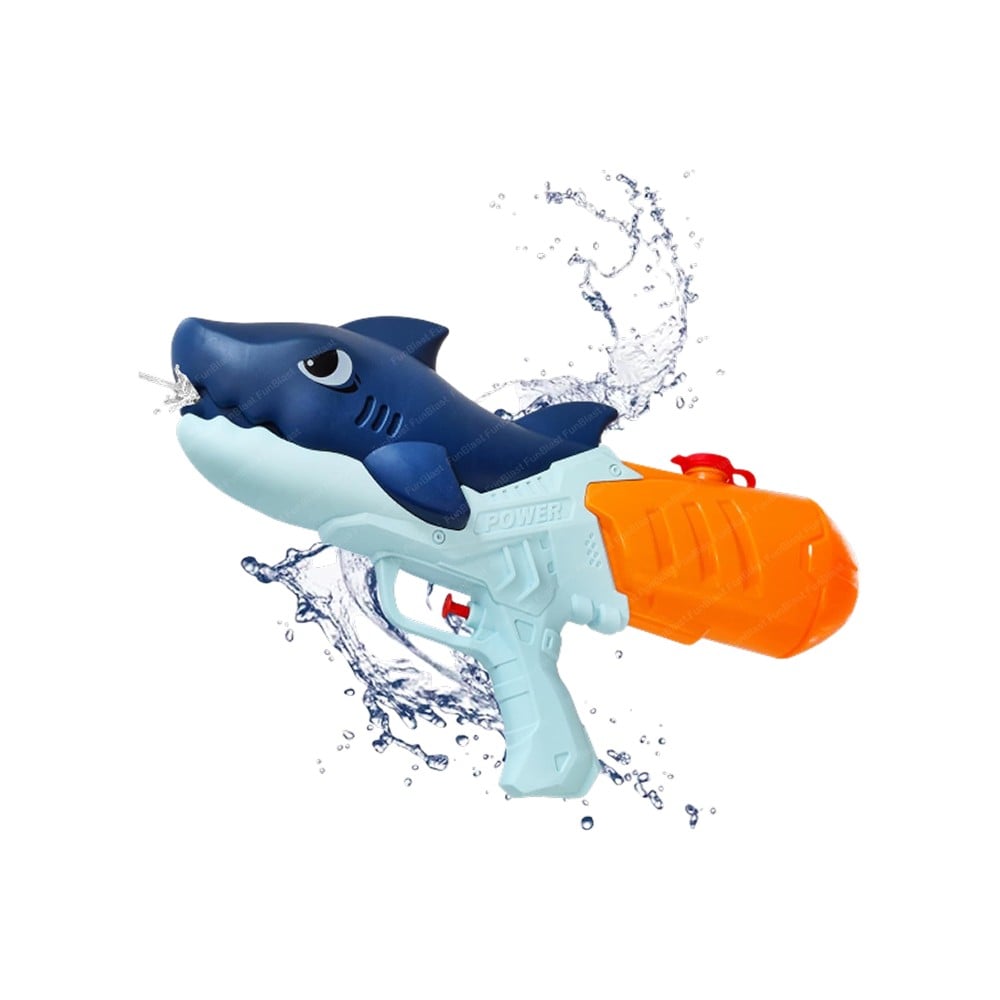 Shark Water Gun Pichkari (Blue, Orange) by FunBlast Price - Buy Online ...