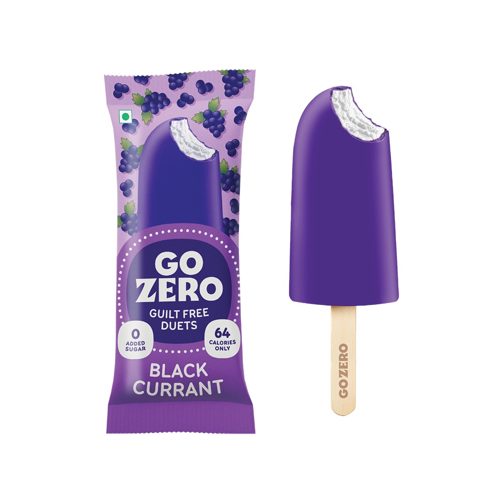Go Zero Black Currant Duet Low Calorie Guilt Free Ice Cream Stick Price ...