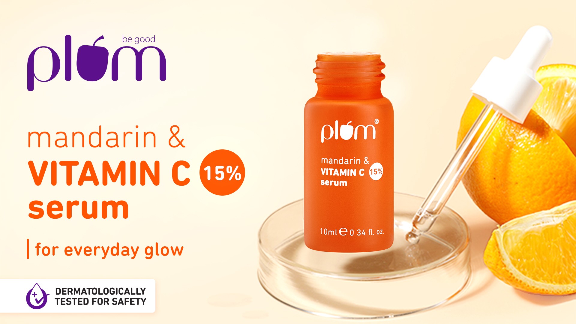 Plum 15% Vitamin C Glow & Dark Spot Reduction Face Serum Price - Buy ...