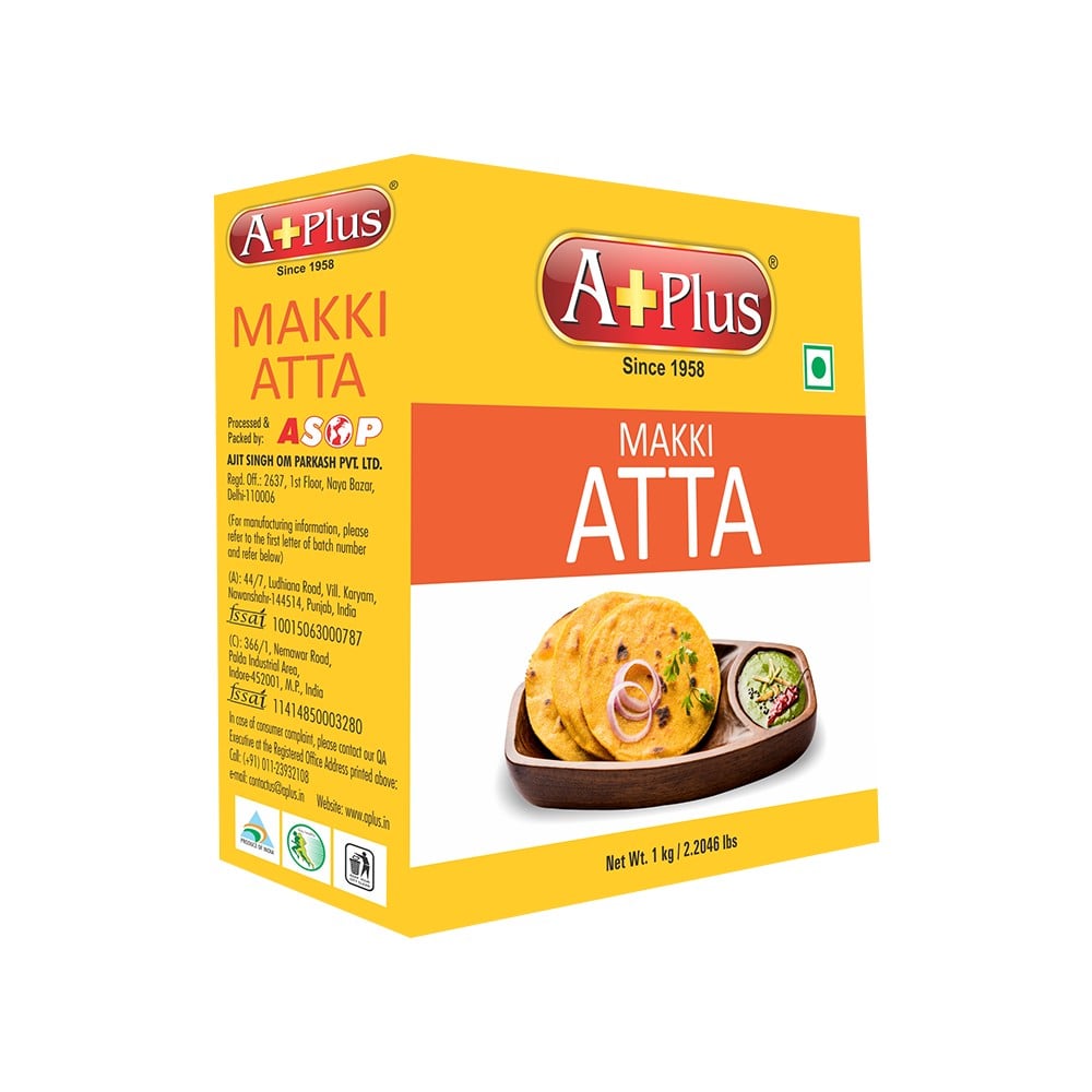 Aplus Makki Atta (Maize Flour) Price - Buy Online at Best Price in India