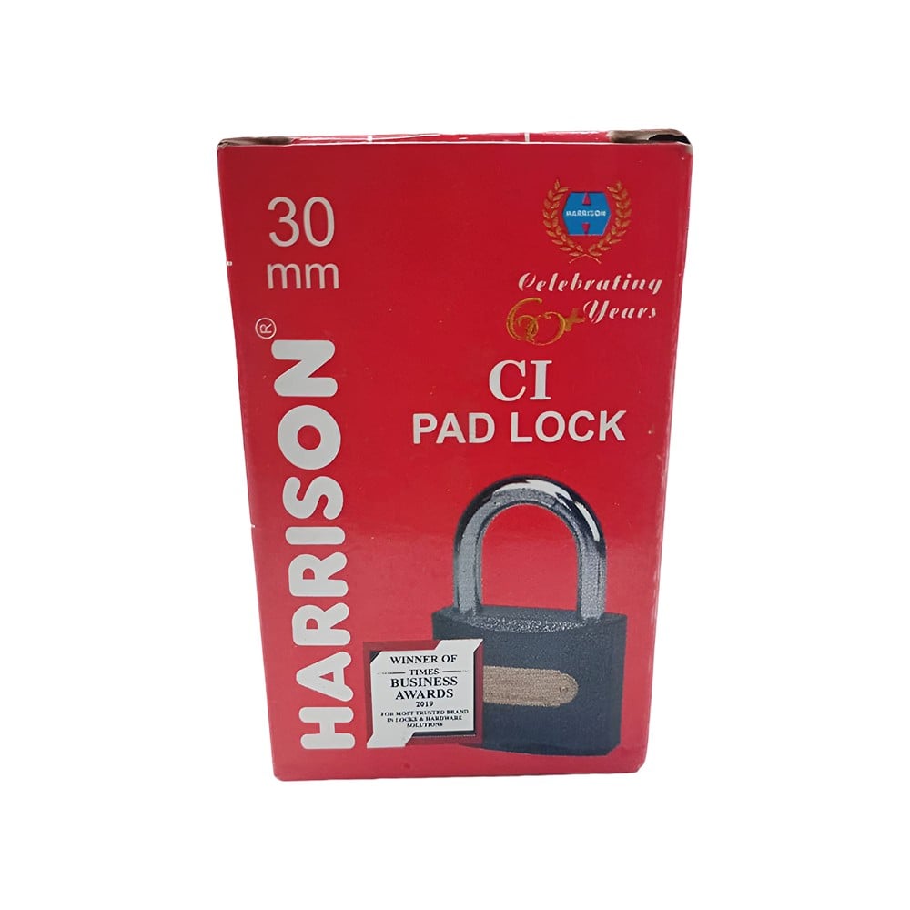 Harrison 30mm Pad Lock (Black) Price - Buy Online at Best Price in India