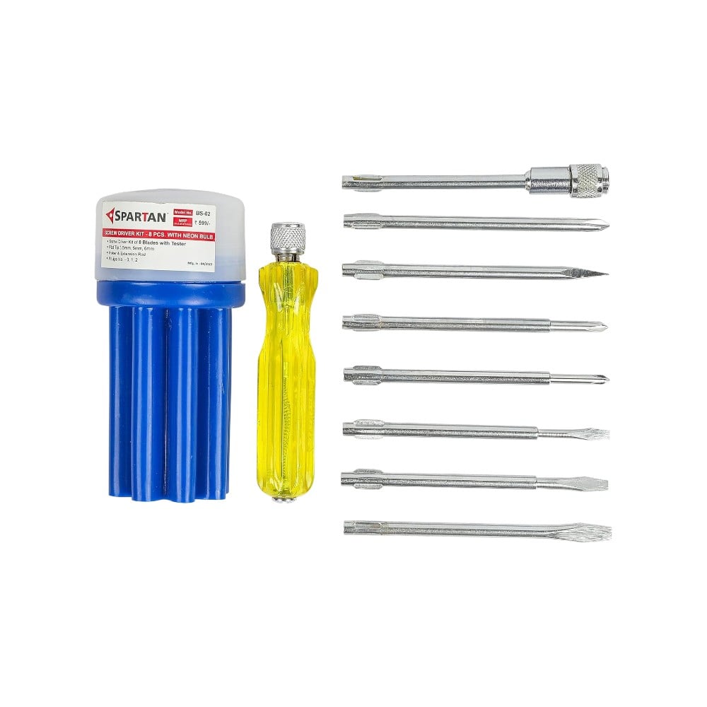 Spartan 8-in-1 Multi-Purpose Screw Driver Set Price - Buy Online at ...