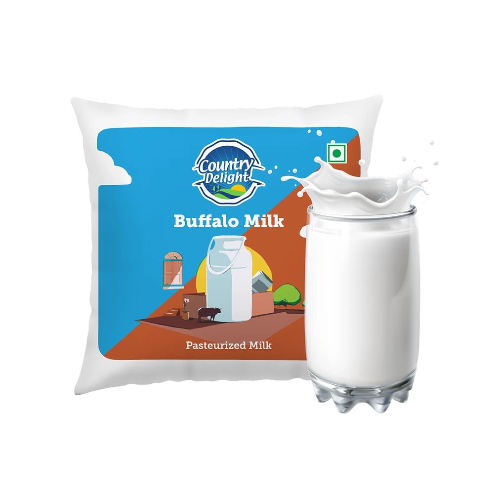 Country Delight Buffalo Fresh Milk Price - Buy Online at ₹54 in India