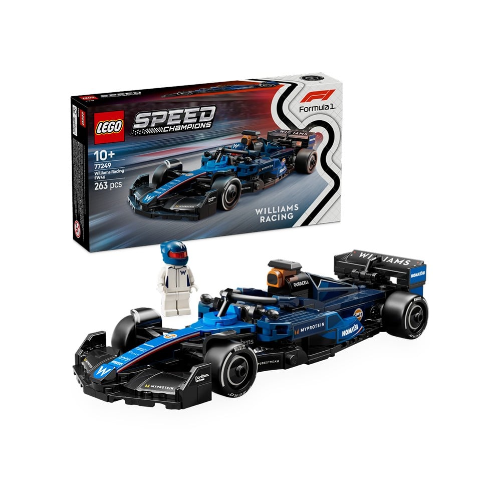 Lego Williams Racing FW46 F1 Racing Car Building Set (77249) Price ...