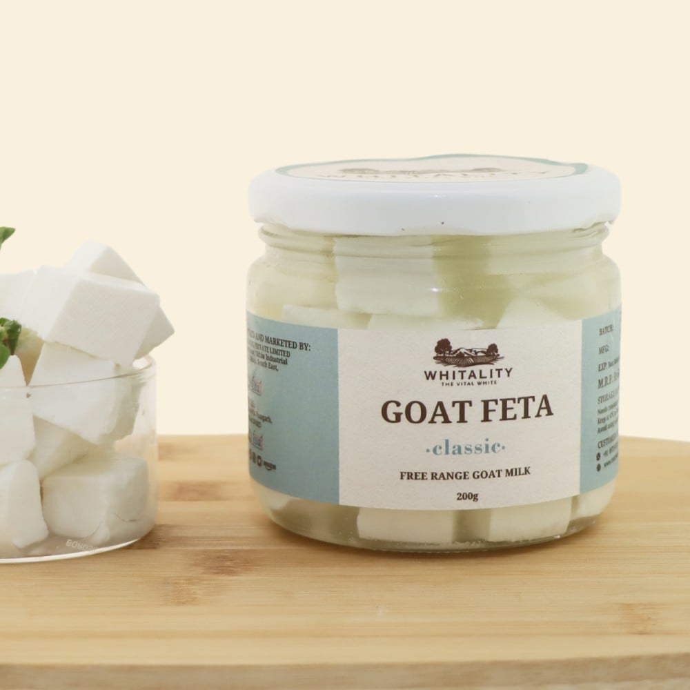 Courtyard Farms Goat Milk Classic Feta Cheese Cubes Price - Buy Online ...