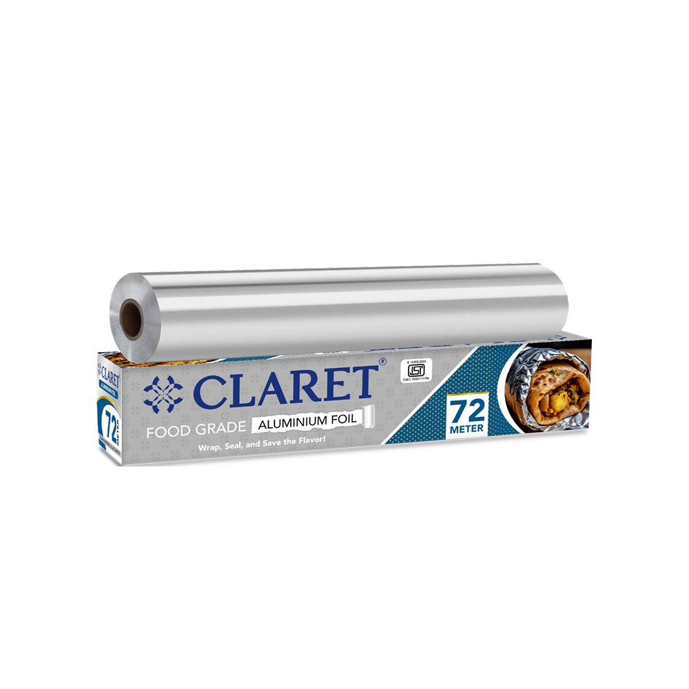 Claret Aluminum Foil Food Wrapping Paper (72 m) Price - Buy Online at ...