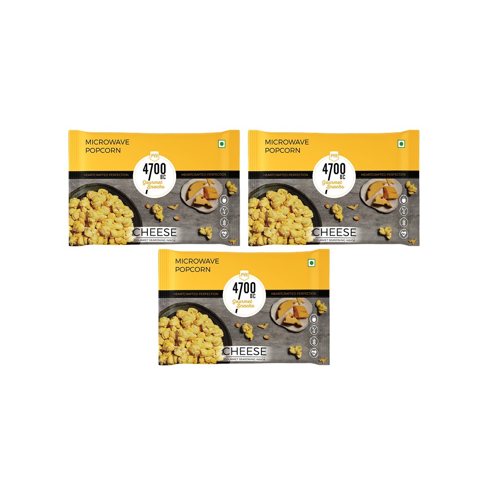 4700BC Microwave Cheese Popcorn with Seasoning - Pack of 3 Price - Buy ...