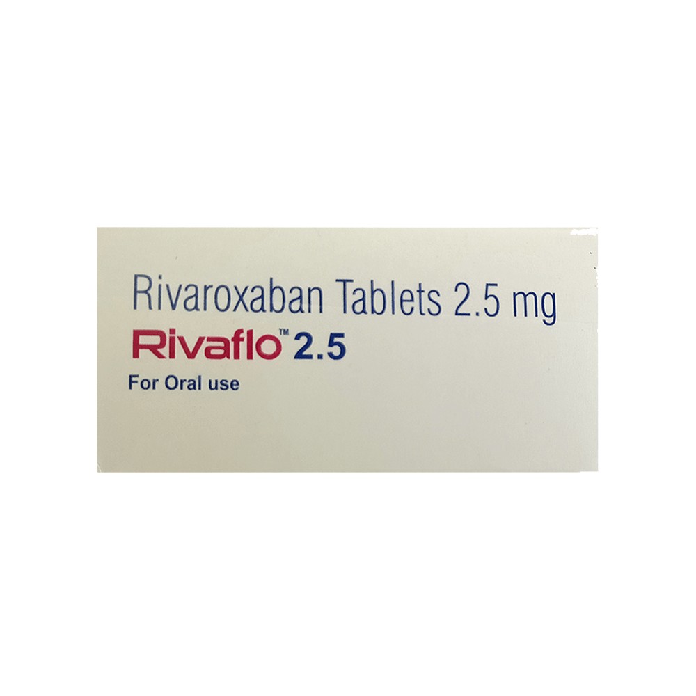 Rivaflo 2.5mg Strip of 10 Tablets Price - Buy Online at Best Price in India