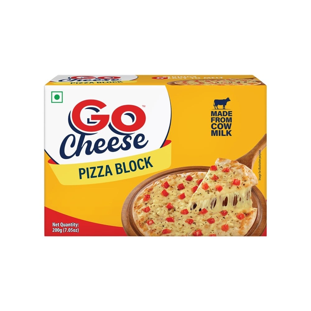 Go Pizza Cheese Block Price - Buy Online at ₹115 in India