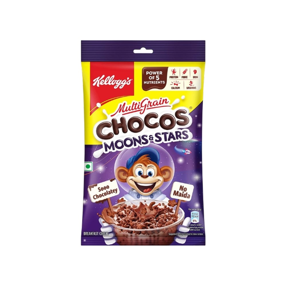 Kellogg's Chocos Multigrain Moons & Stars Chocos Price - Buy Online at ...
