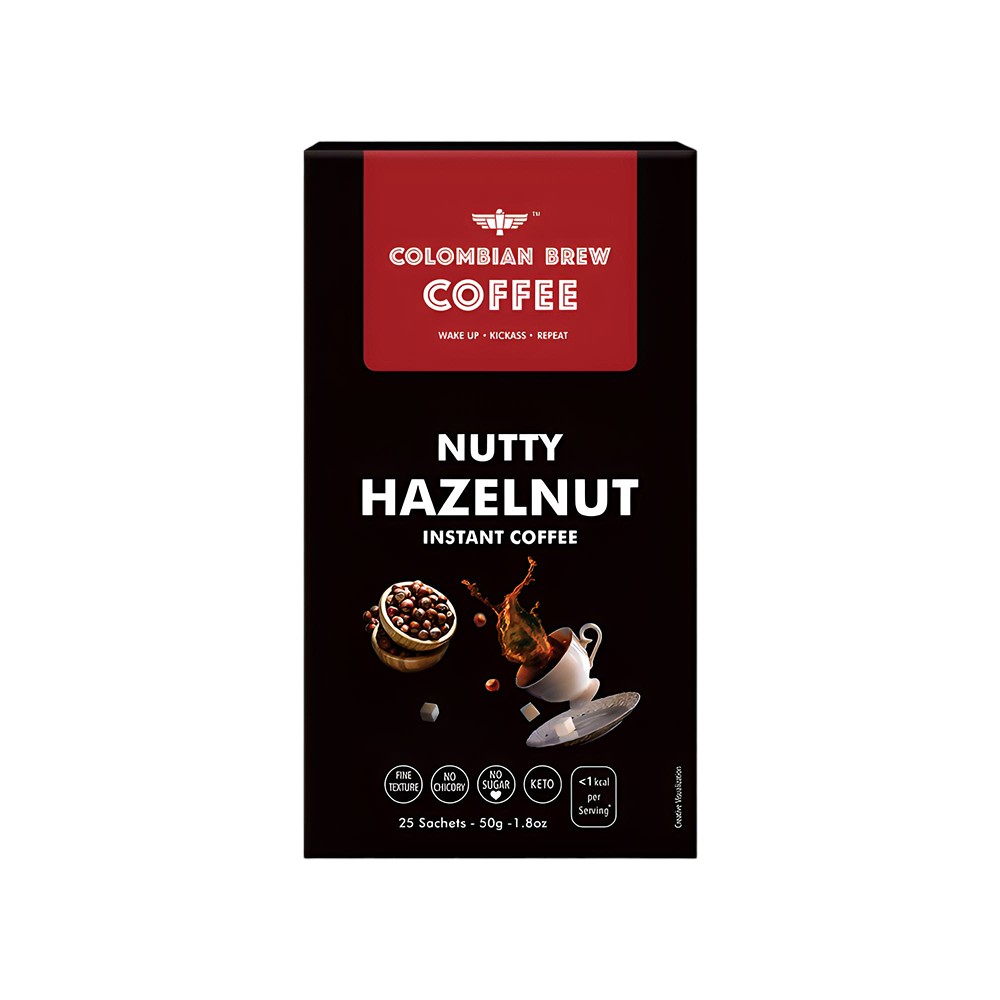 Colombian Brew Coffee Hazelnut Instant Coffee Price - Buy Online at ...