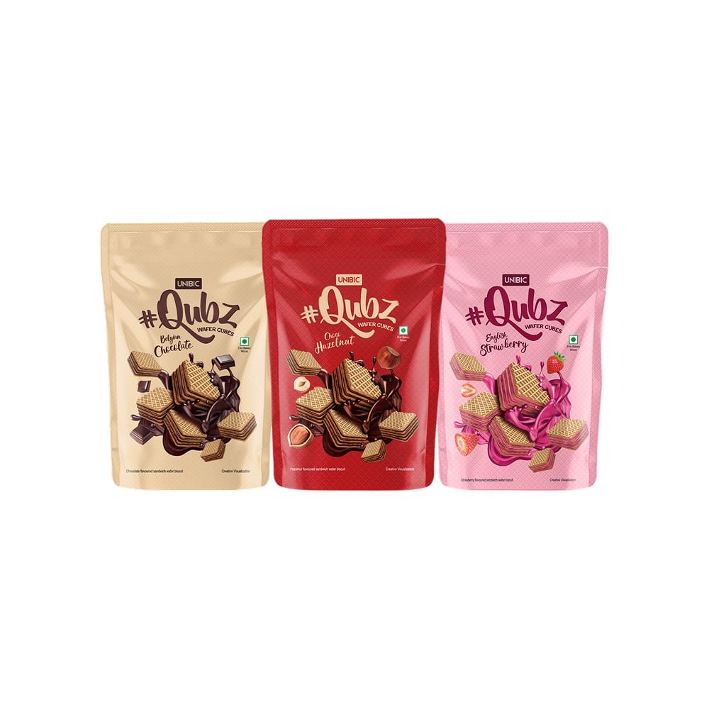 Unibic Qubz Assorted Wafer Chocolate Price - Buy Online at ₹75 in India