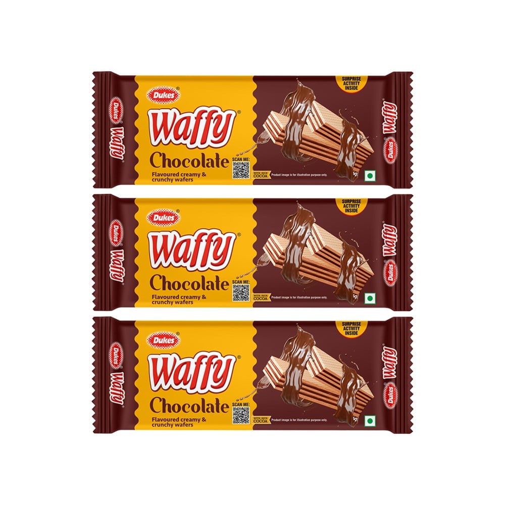Dukes Waffy Chocolate Wafers - Pack of 3 Price - Buy Online at Best ...