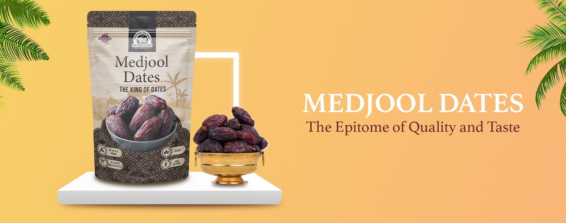 Wonderland Foods Medjool Dates (Khajur) Price - Buy Online at ₹339 in India