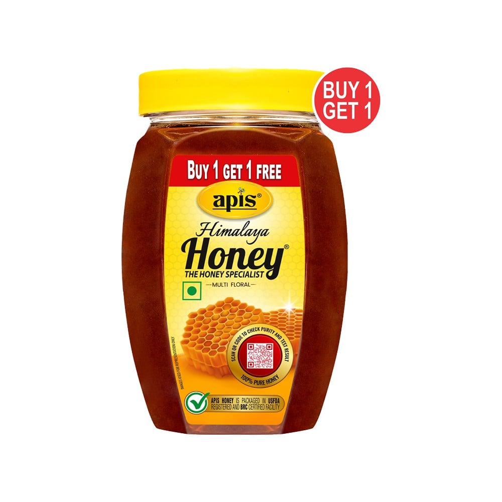 Apis Himalaya Honey - Buy 1 Get 1 Free Price - Buy Online at ₹260 in India
